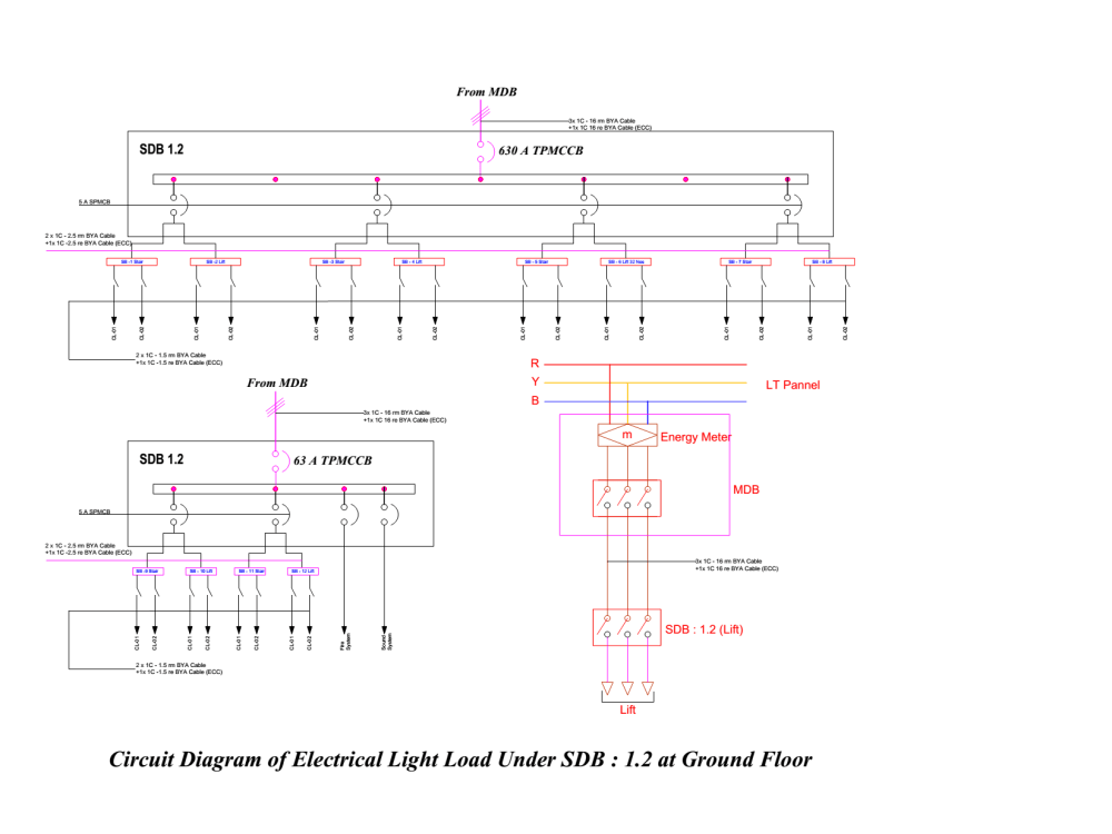 Drafting and Drawing of Electrical Design of Residential Building | Upwork