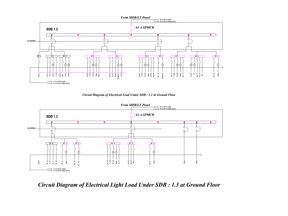 Drafting and Drawing of Electrical Design of Residential Building | Upwork