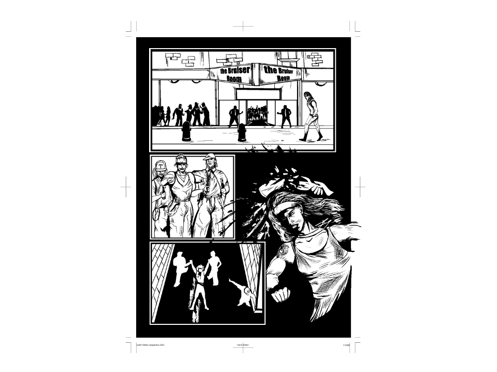 Comic panels penciled, inked, and colored | Upwork