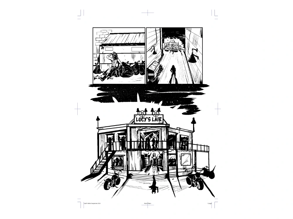 Comic panels penciled, inked, and colored | Upwork