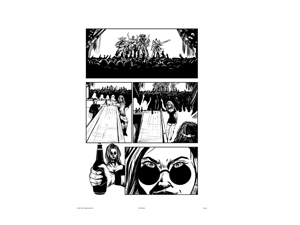 Comic panels penciled, inked, and colored | Upwork