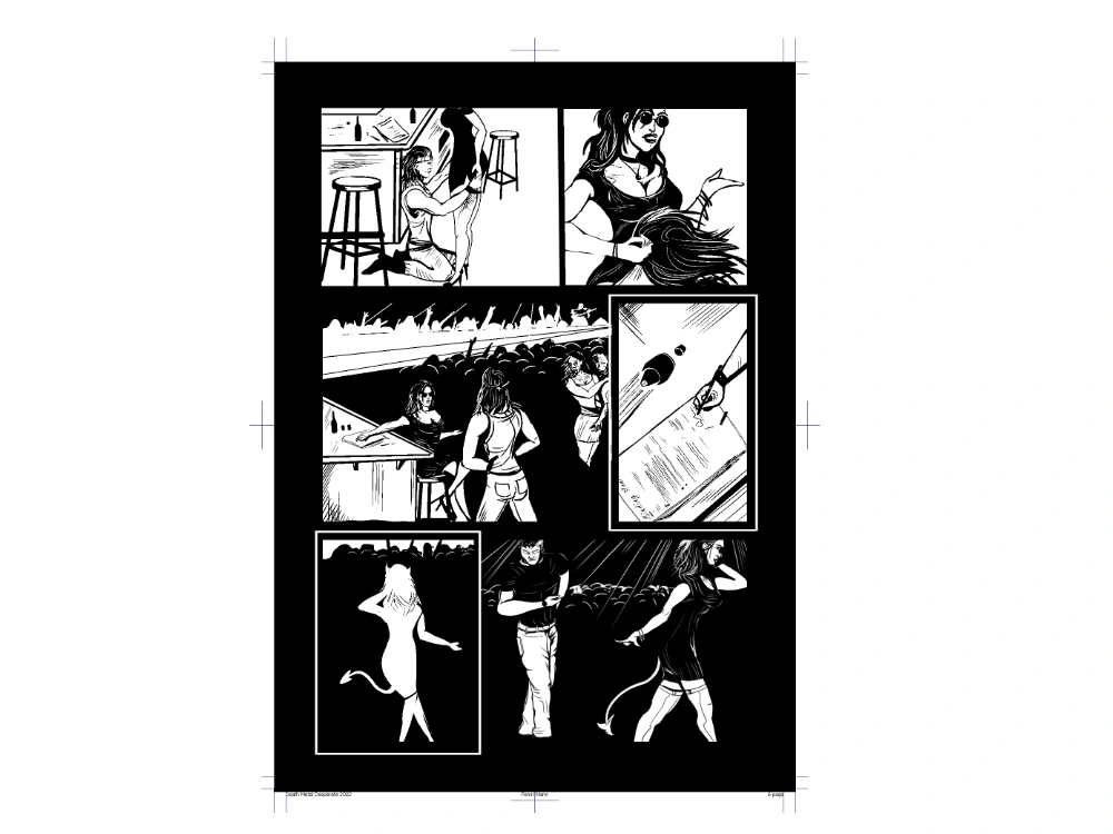 Comic panels penciled, inked, and colored | Upwork