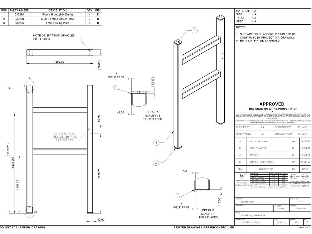 2D engineering drawings produced in solidworks | Upwork