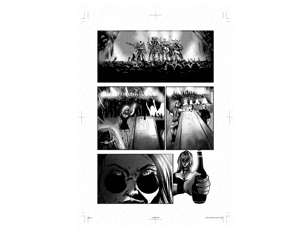 Comic panels penciled, inked, and colored | Upwork