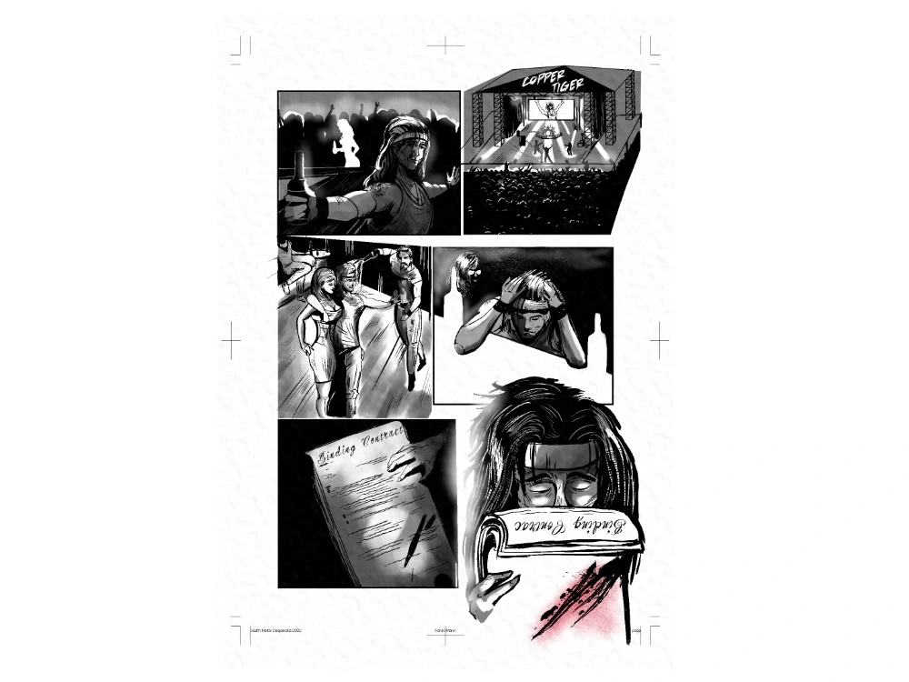 Comic panels penciled, inked, and colored | Upwork