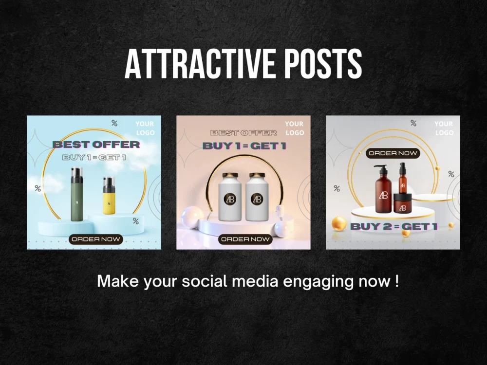 An eye catching, attractive and aesthetic Instagram posts | Upwork