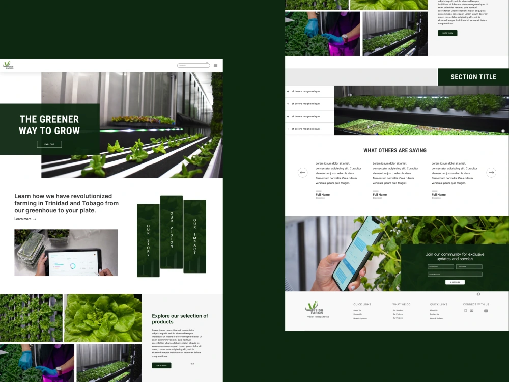 A responsive Website UI UX Designed in Figma | Upwork