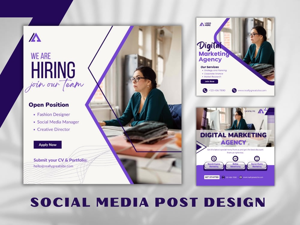 Professional Social Media Posts Designs | Upwork