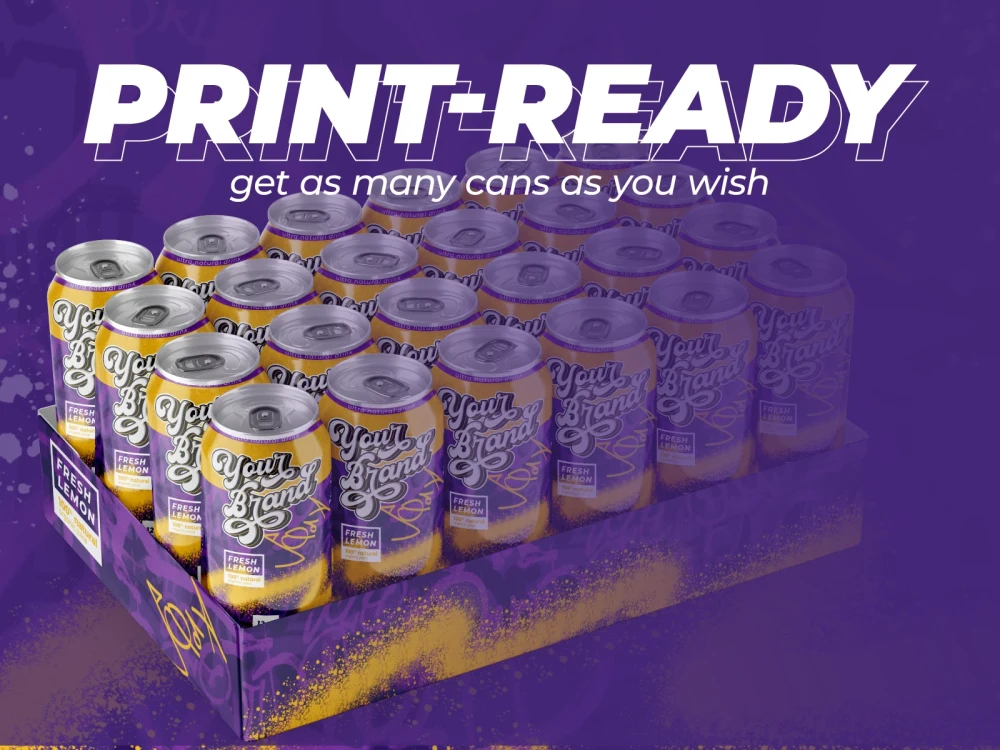 An amazing soda can label design | Upwork