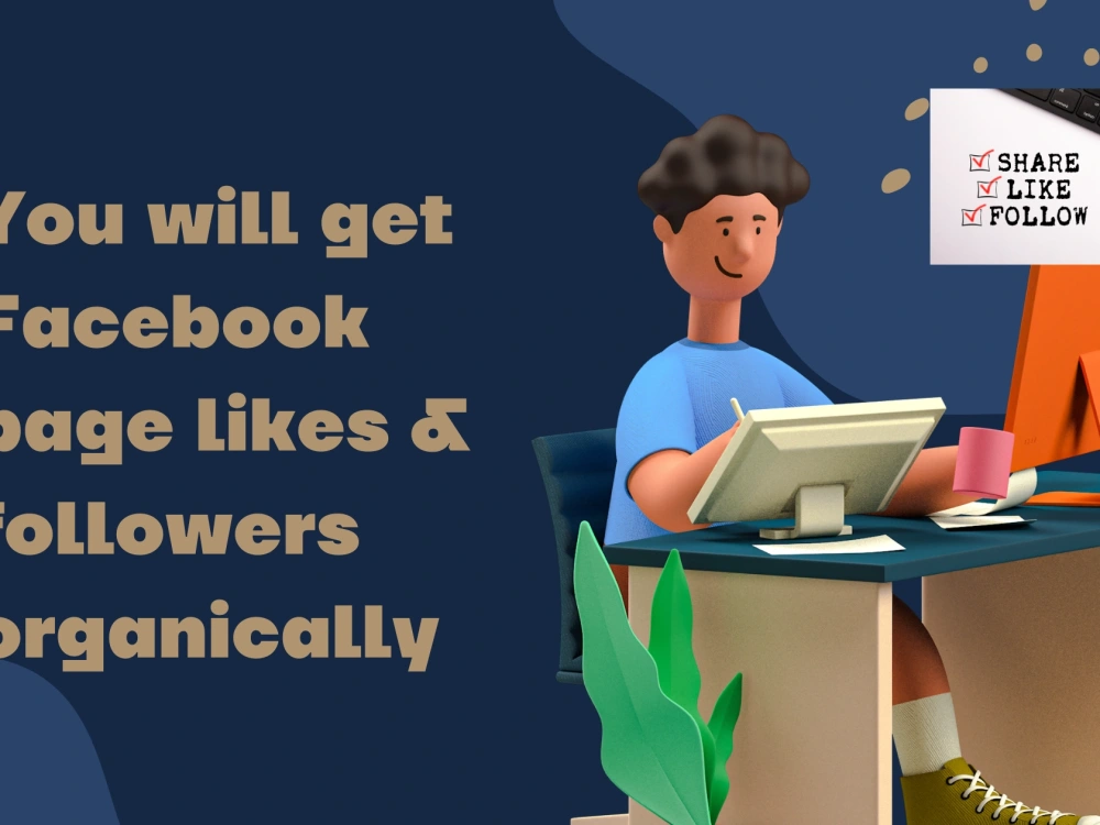 Facebook page likes and followers. | Upwork