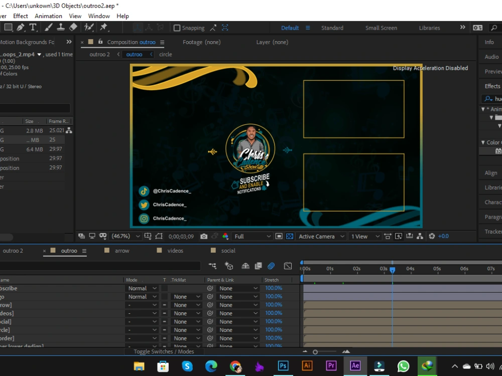 A Custom YouTube Channel Logo, Banner, Intro, and Outro Animation | Upwork