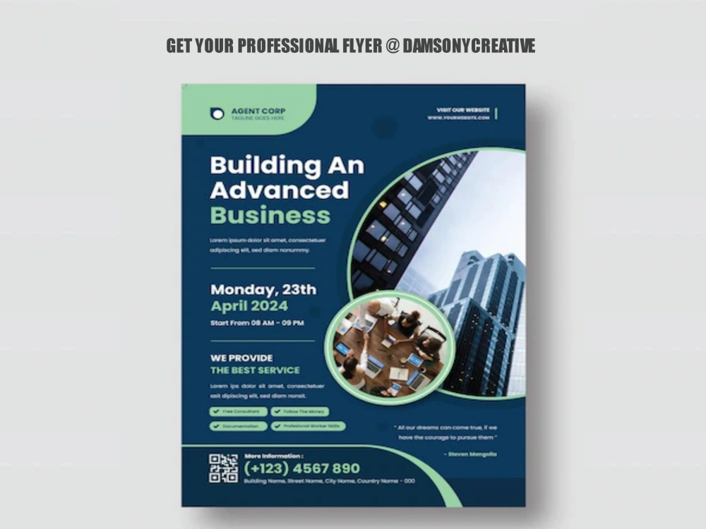 A flyer, poster design for your business in 24 hours | Upwork