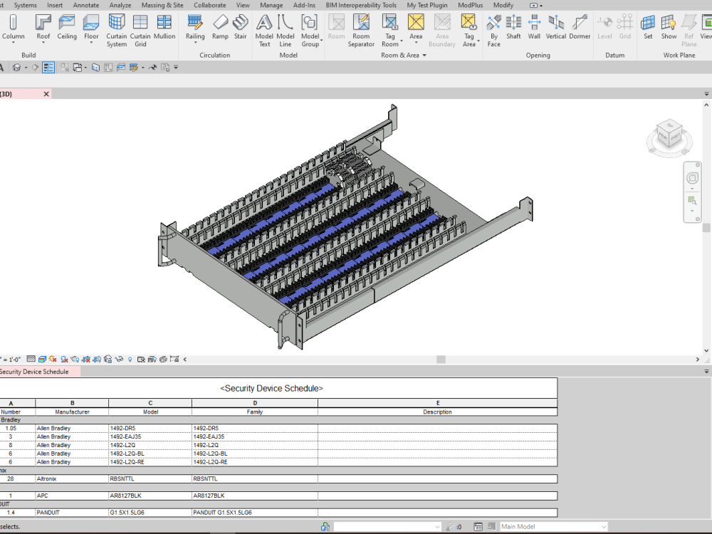 A parametric family in Revit for your project Revit | Upwork