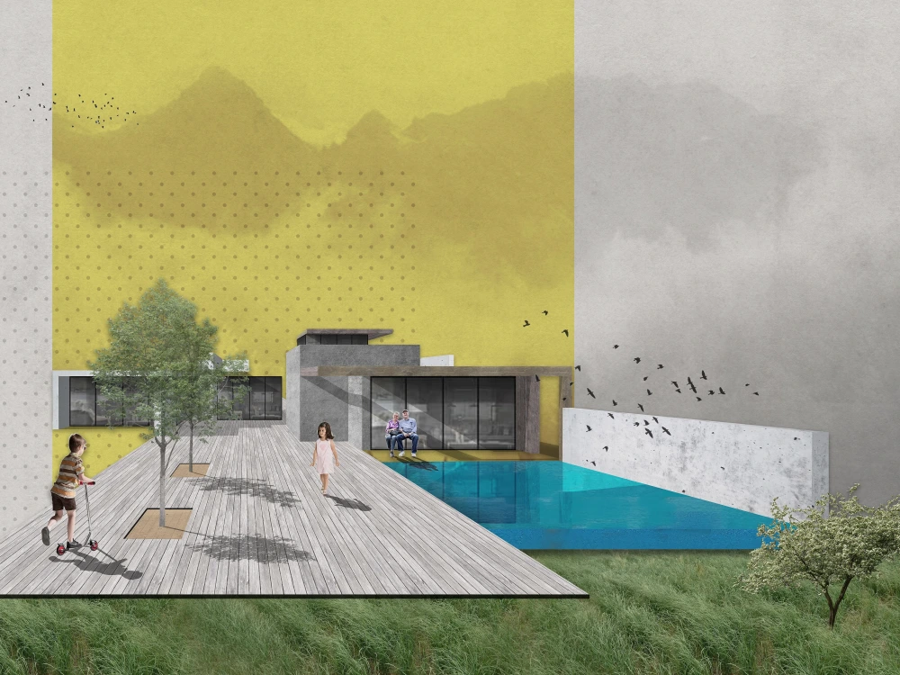 A conceptual zoning or story collage for your architecture project | Upwork