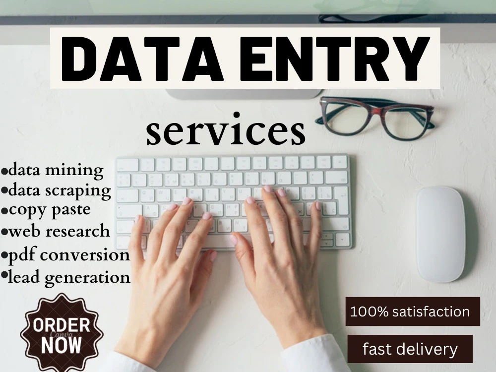 Accurate Data Entry, Data Scraping , PDF Conversion & Copy Paste | Upwork