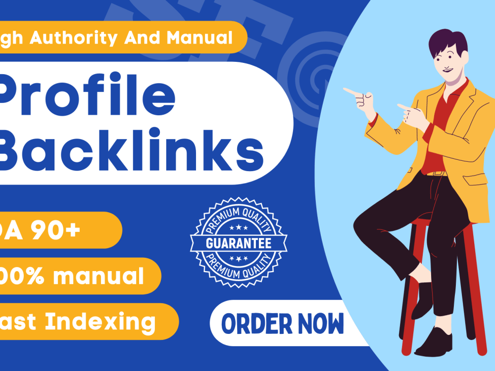 600 manual profile backlinks | Upwork