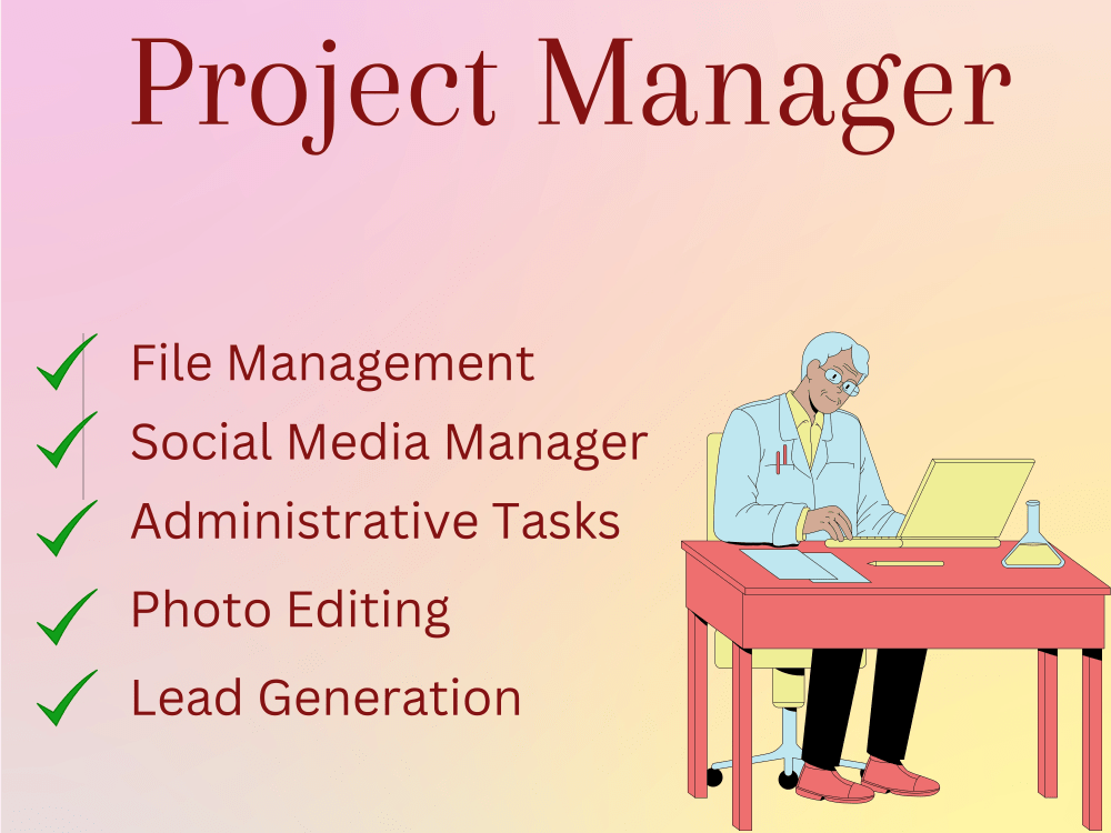 A Project Manager for your Admin Tasks | Upwork