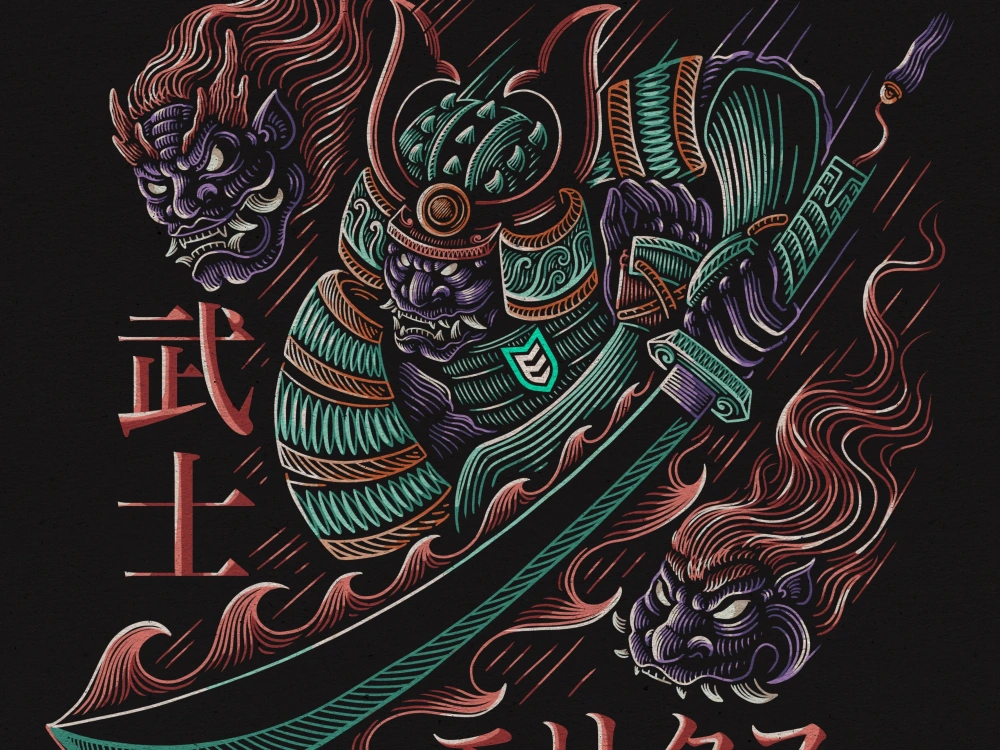 Unique Japanese illustration in my style | Upwork