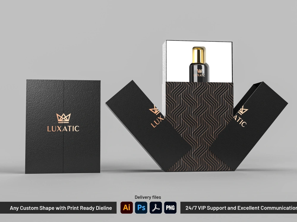 Exceptional custom shape packaging design | Upwork