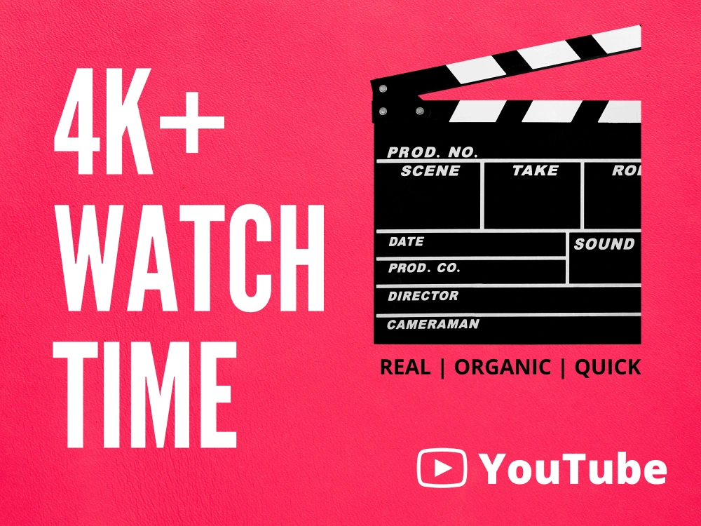 YouTube Watch hours , 1k to 4k Watchtime Available for YouTube ...