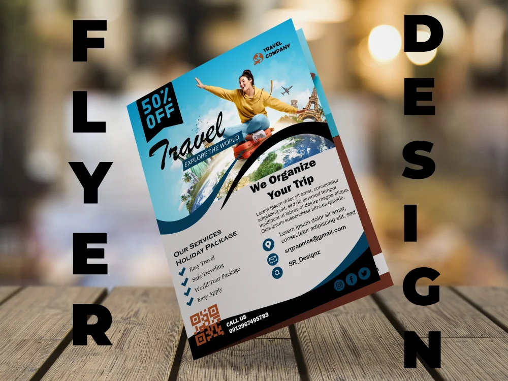 A catchy flyer, brochure, poster or leaflet design for your business ...