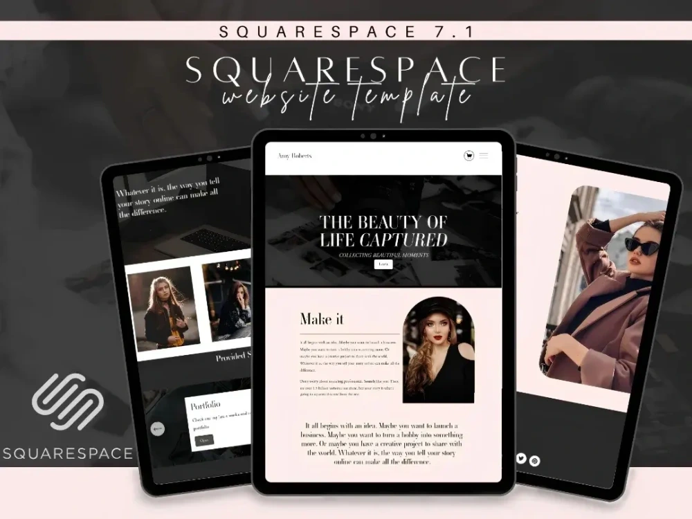 A fully responsive, professionally designed Squarespace Website | Upwork