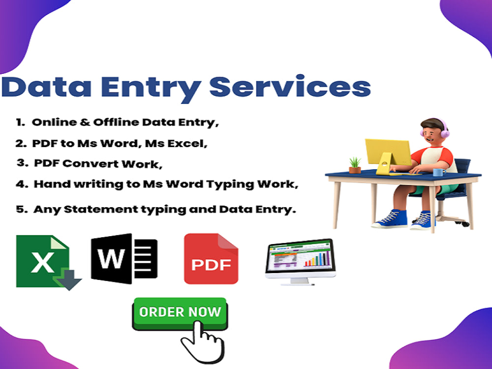 Excel Data Entry Contact List Data Collection Copy Paste Service