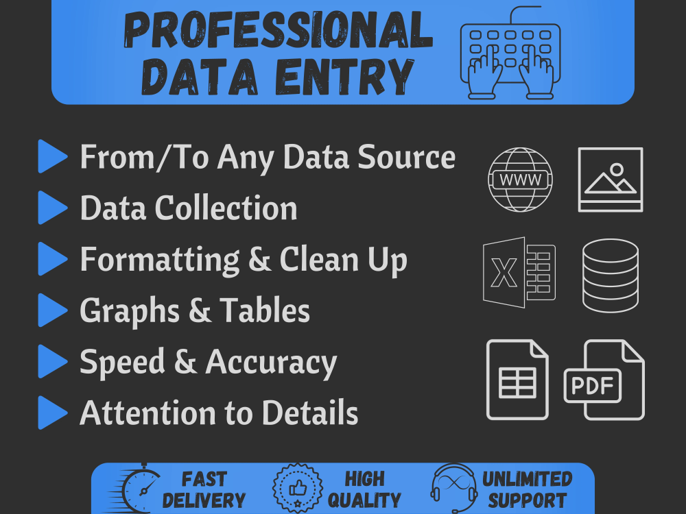 Professional Data Entry Services | Upwork