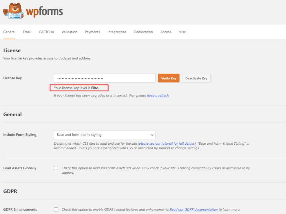 The wpforms pro and activate elite instantly | Upwork