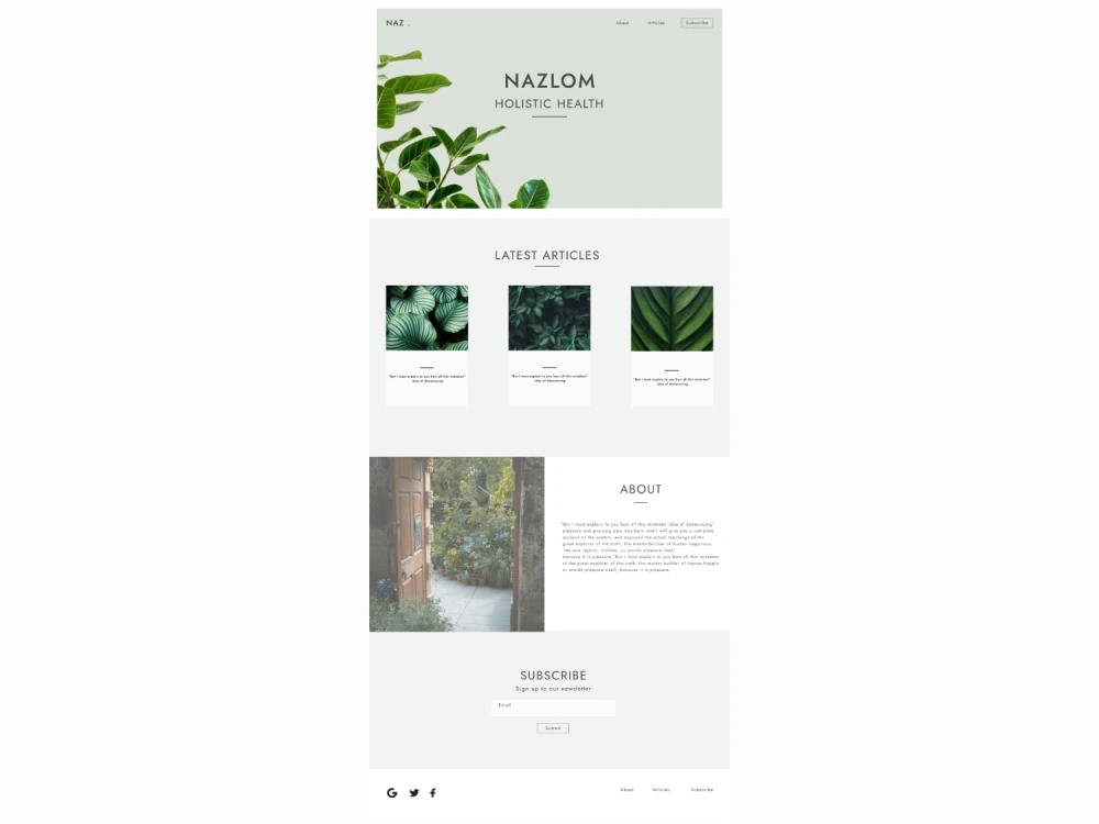 A modern design UI UX landing page website with Figma | Upwork