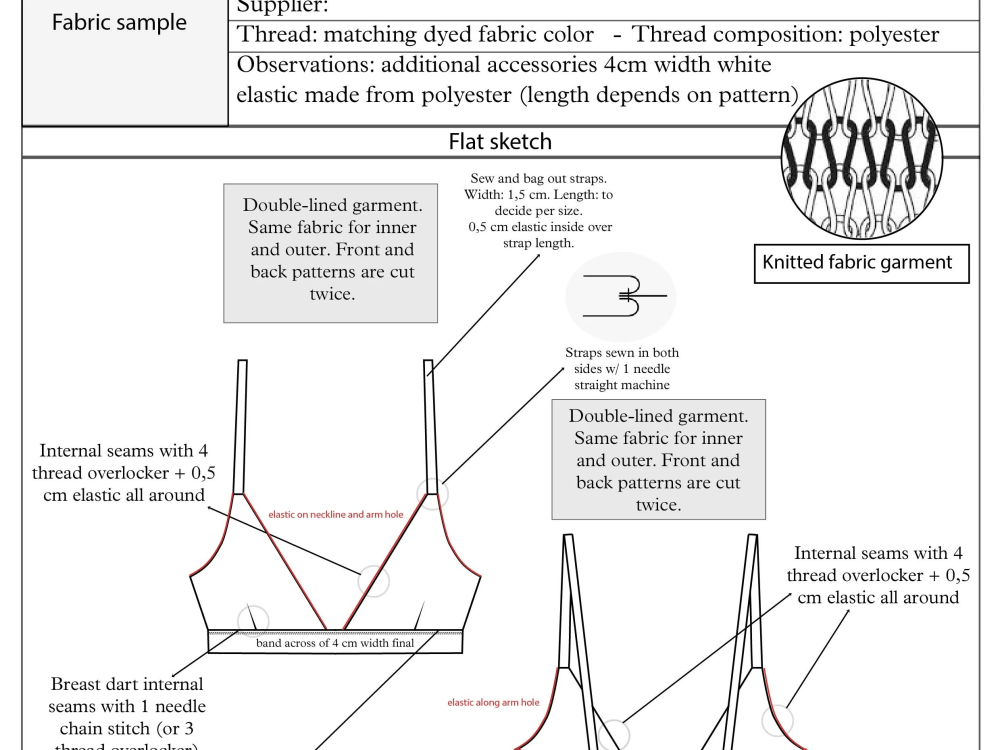 An accurate and detailed spec sheet for manufacturer | Upwork