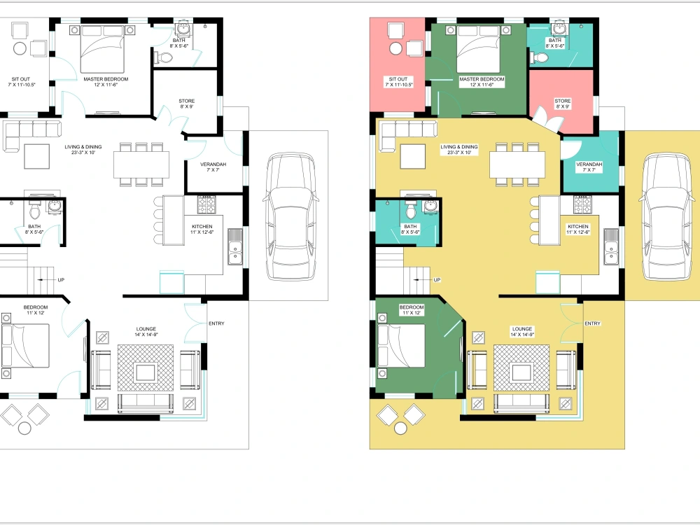 Architectural, Civil and Electrical Drawing in 2D and 3D (Plan and ...