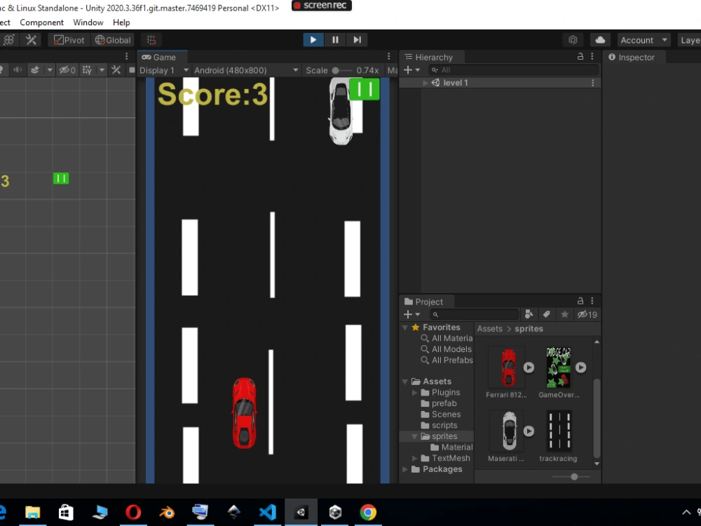 A complete 2D and 3D Game. | Upwork