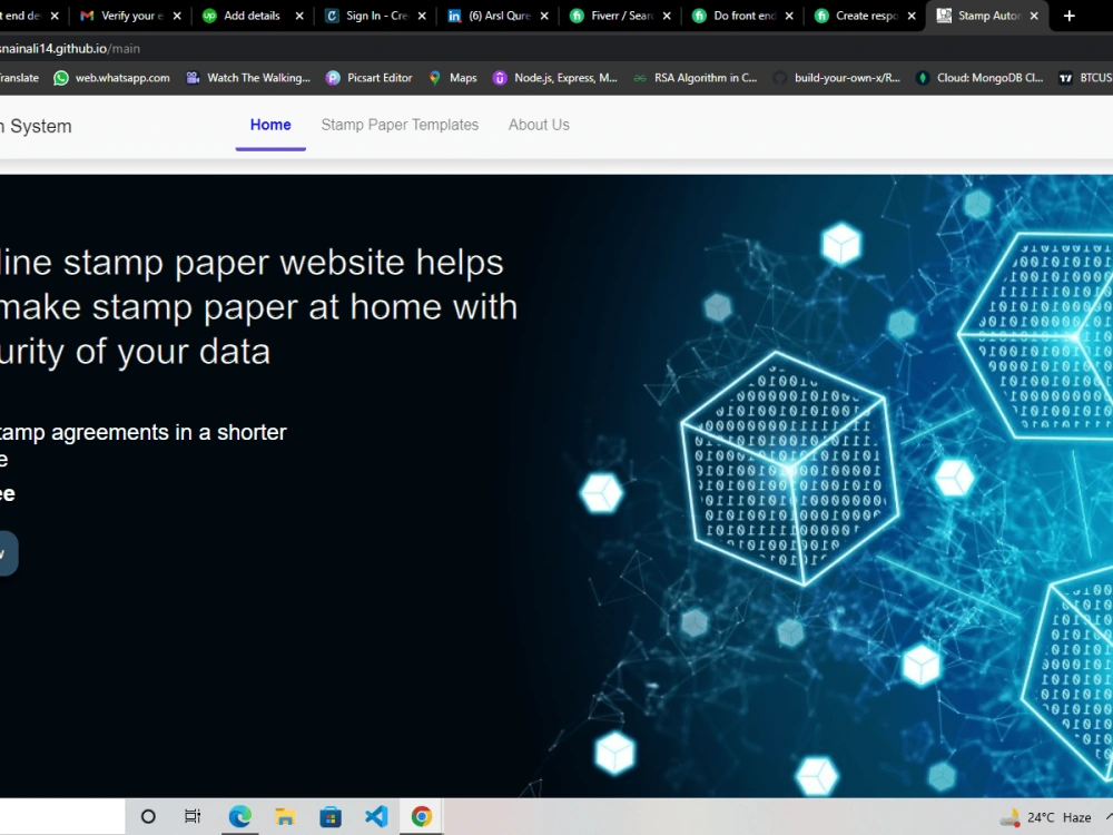 Custom website using Reactjs Nodejs | Upwork