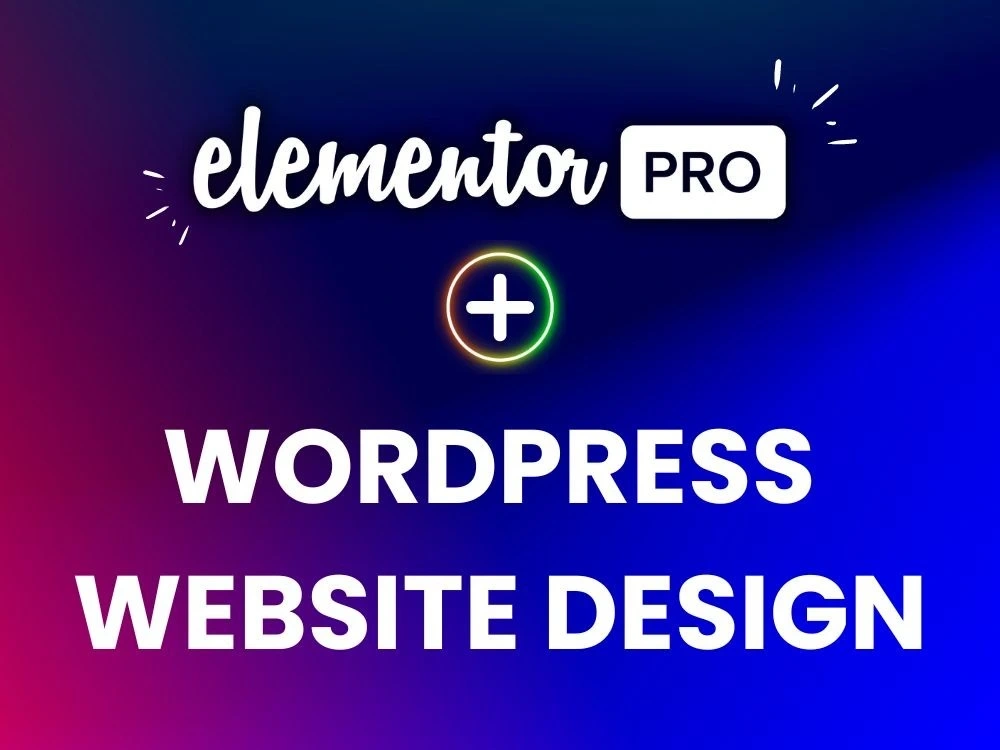 Wordpress website with elementor pro | wordpress landing page elementor | Upwork