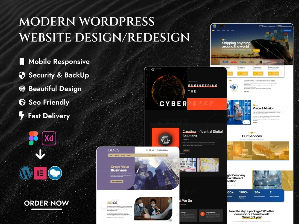 Design Redesign Clone Revamp Or Customize Wordpress Website Upwork