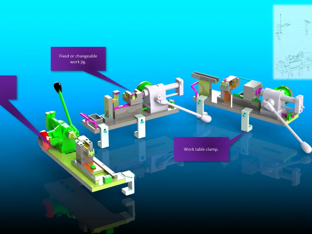 A design of the mechanical device for your product production process ...