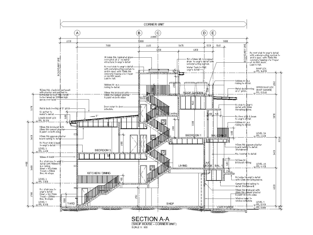 A 2D structural building plan. | Upwork