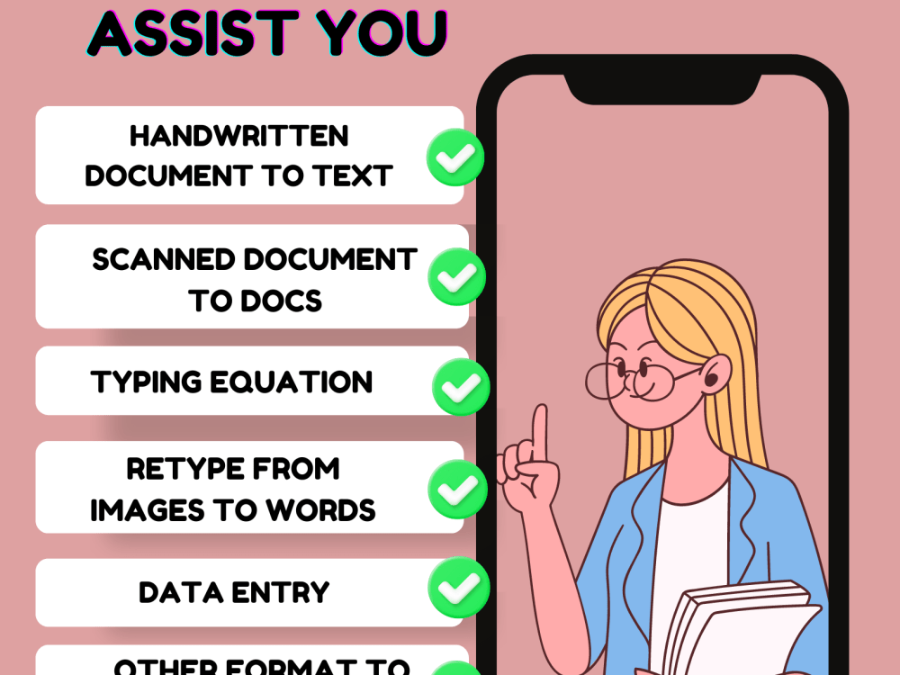 Perfect document typing service! | Upwork