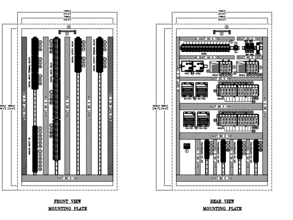 The perfect industrial control drawing for your control system. | Upwork