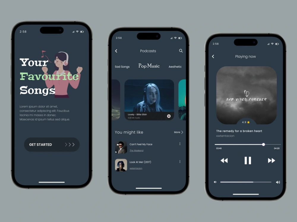 An amazing app design ui ux for iOS or android mobile app | Upwork