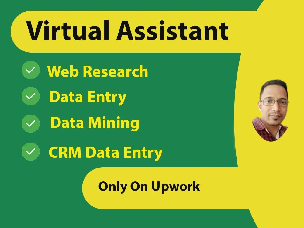 Web research, data entry, web scraping typing, data mining copy paste | Upwork