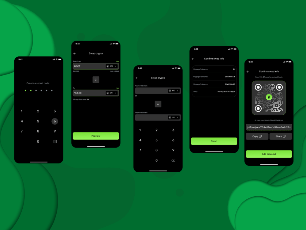 Crypto/blockchain/web3 website & landing page UI/UX design in Figma | Upwork