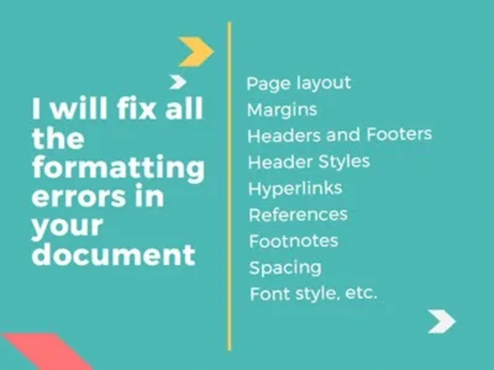 A professional formatted MS Word Document | Upwork