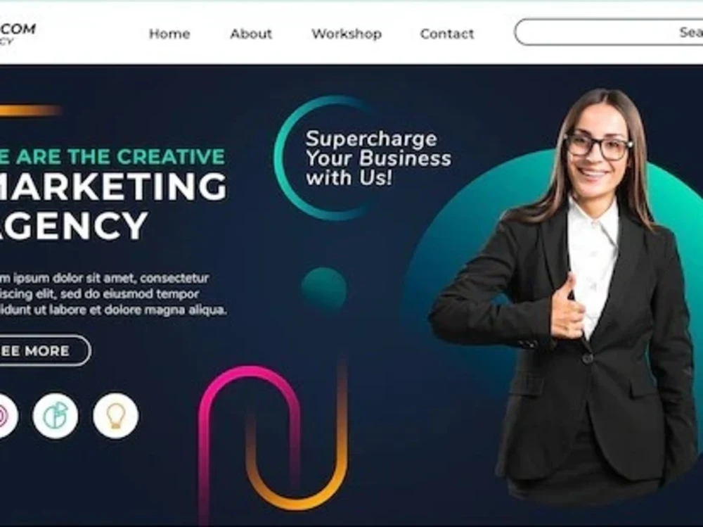 An eye-catching Web Design UI/UX Design | Upwork