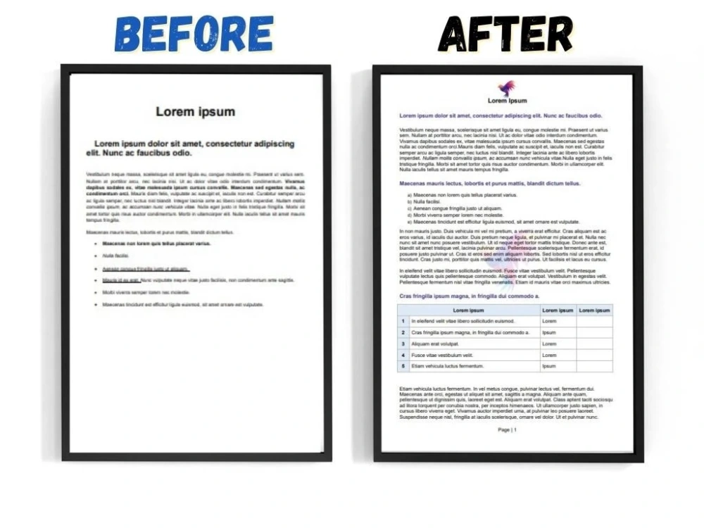 Microsoft Word document or page formatting and typing fastly | Upwork
