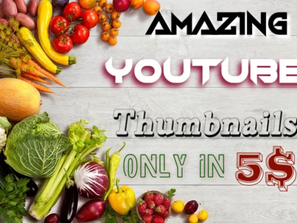 Thumbnail Design for YouTube in 1 hour | Upwork