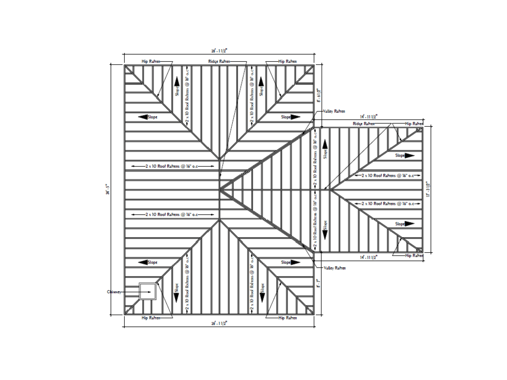 Well Detailed Framing Plans [Floors, Walls and Roofs] for your ...