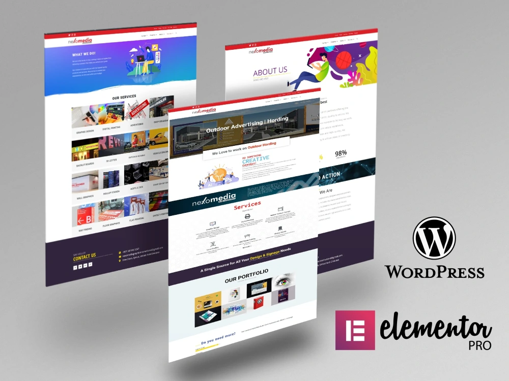 An amazing WordPress based Website | Upwork