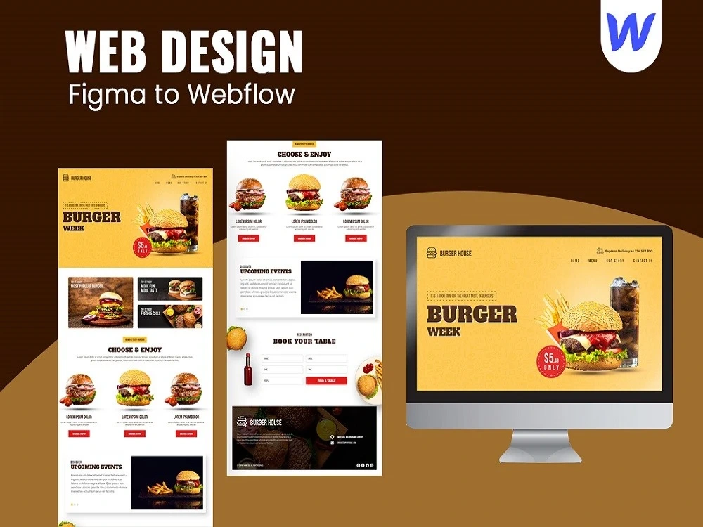 A custom webflow website for your business | Upwork